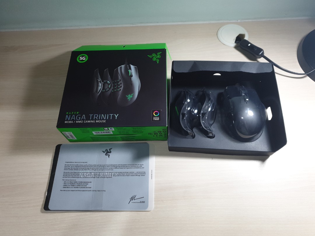Razer Naga Trinity, Electronics, Computer Parts & Accessories on Carousell