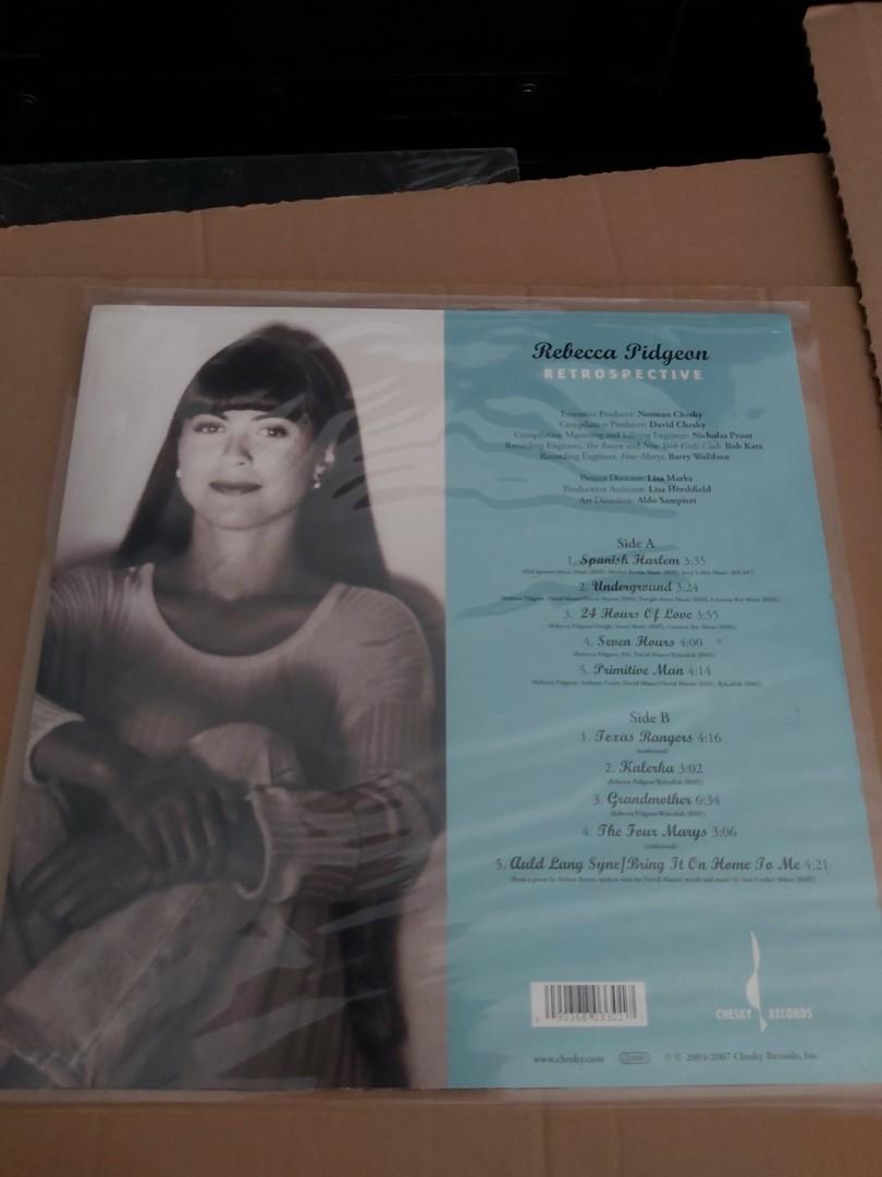 Rebecca Pidgeon Retrospective LP Vinyl, Hobbies & Toys, Music & Media ...