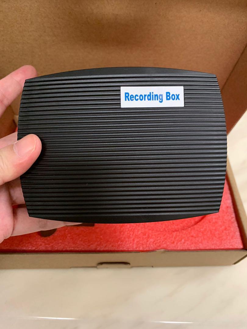 Recording Box with 2-Channel,Landline Phone Call Recorder Device USB ...