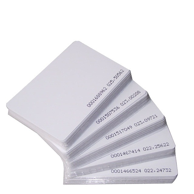 RFID CARD PROXIMITY CARD 125KHZ WITH OR WITHOUT SERIAL PRINT NUMBER ...