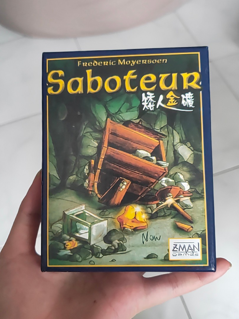 Saboteur Card Game, Hobbies & Toys, Toys & Games on Carousell