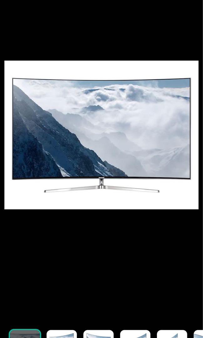 Samsung curved TV 55" UHD 4K Curved Smart TV KU6500 Series 6, TV & Home ...