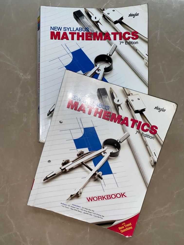 sec 1 math textbook and workbook, Hobbies & Toys, Books & Magazines ...