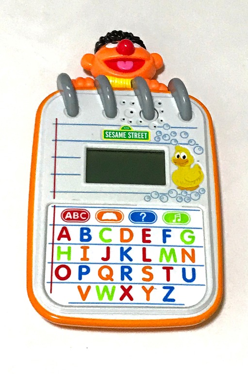 Sesame Street Steps to School Ernie's Alphabet Notepad, Hobbies & Toys ...