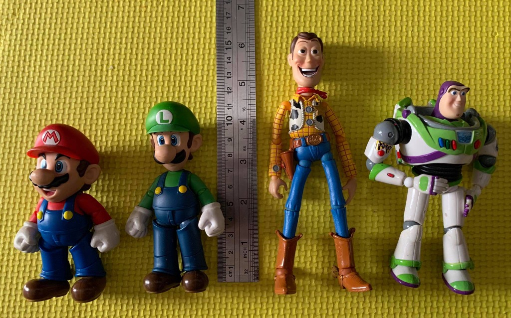 SHF Mario and Revoltech Toy Story set, Hobbies & Toys, Toys & Games on ...