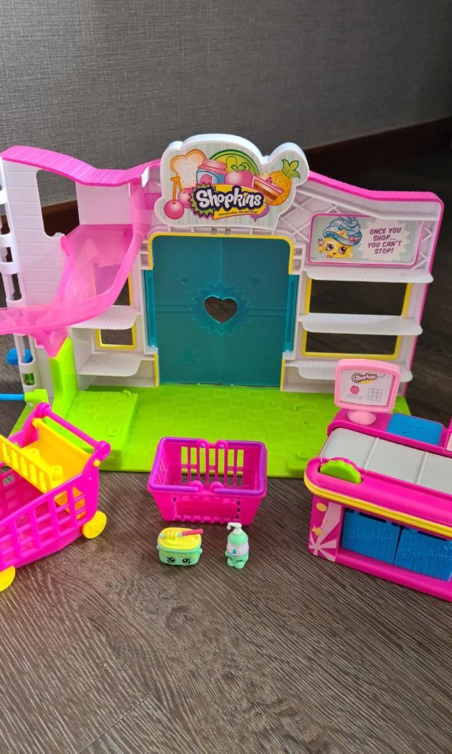 Shopkins Supermarket set, Hobbies & Toys, Toys & Games on Carousell