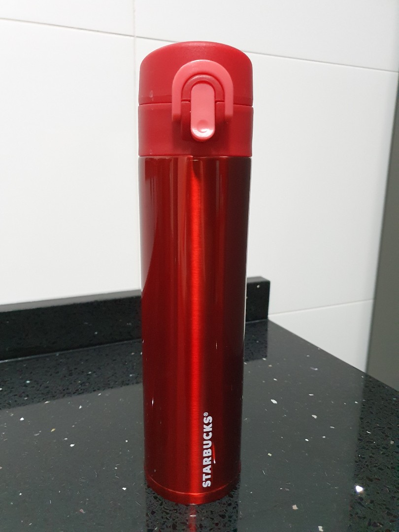 Starbucks thermos flask 320ml, Furniture & Home Living, Kitchenware ...