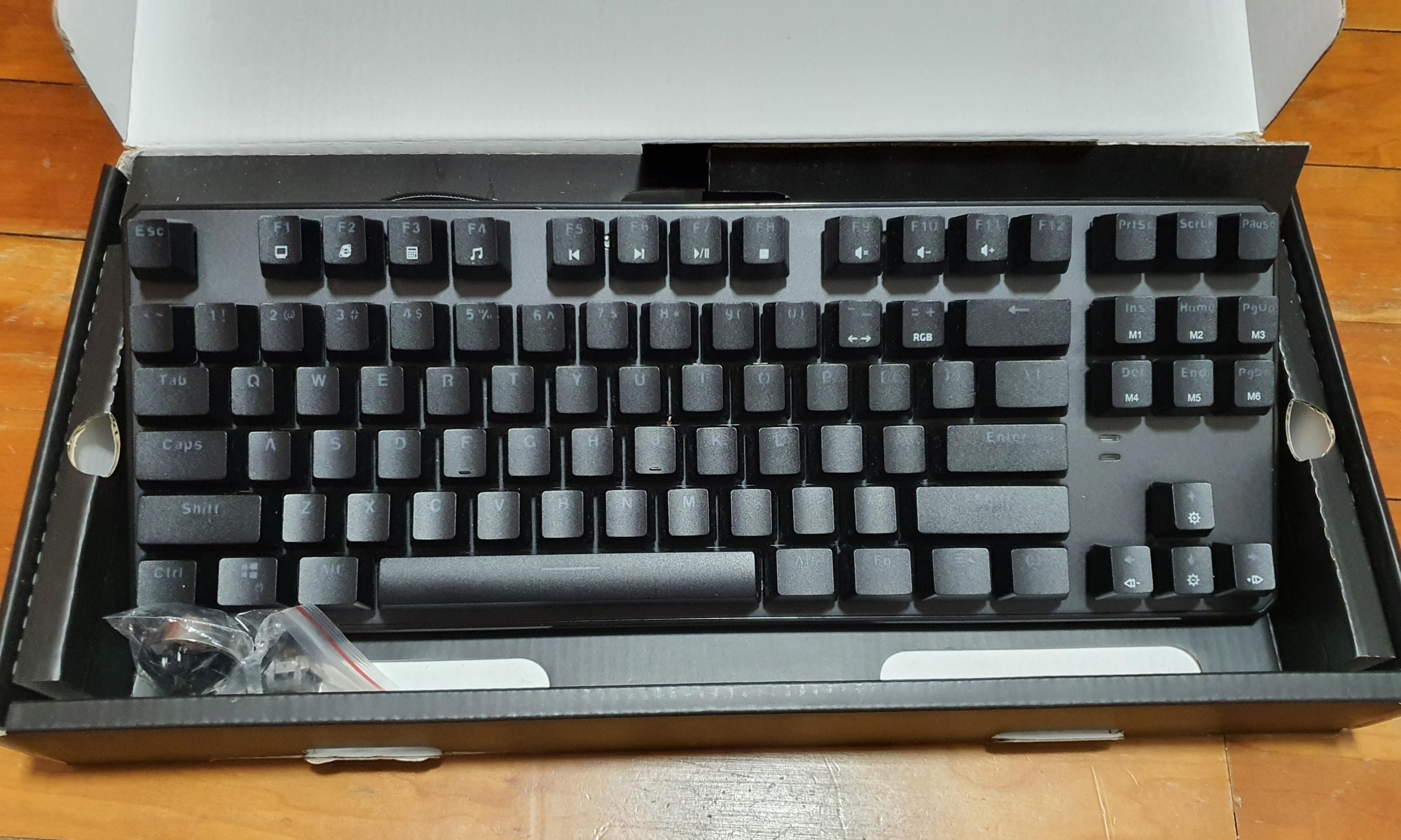 Techware Phantom RGB mechanical Keyboard, Computers & Tech, Parts ...