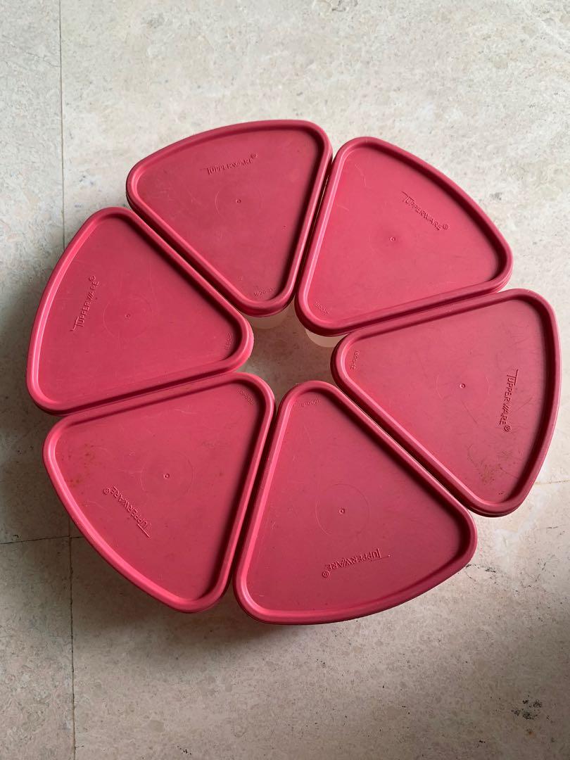 Tupperware - Triangular Snack Boxes, Furniture & Home Living ...