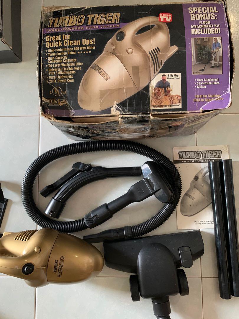 Turbo Tiger Powered Hand Vacuum, TV & Home Appliances, Vacuum Cleaner ...