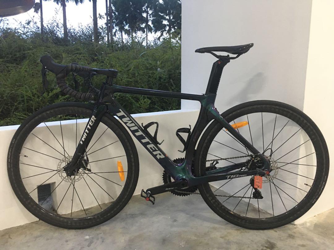 [LAST PIECE] Twitter T10 Pro Full Carbon, Sports Equipment, Bicycles ...