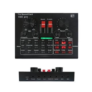 V8X PRO sound card with Mic Set, TV & Home Appliances, TV ...