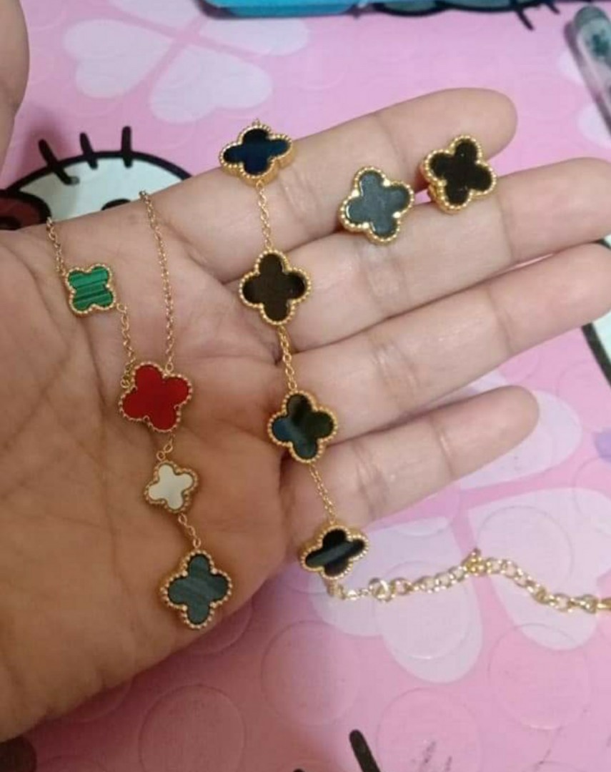 VCA inspired set, Women's Fashion, Jewelry & Organizers, Necklaces on ...