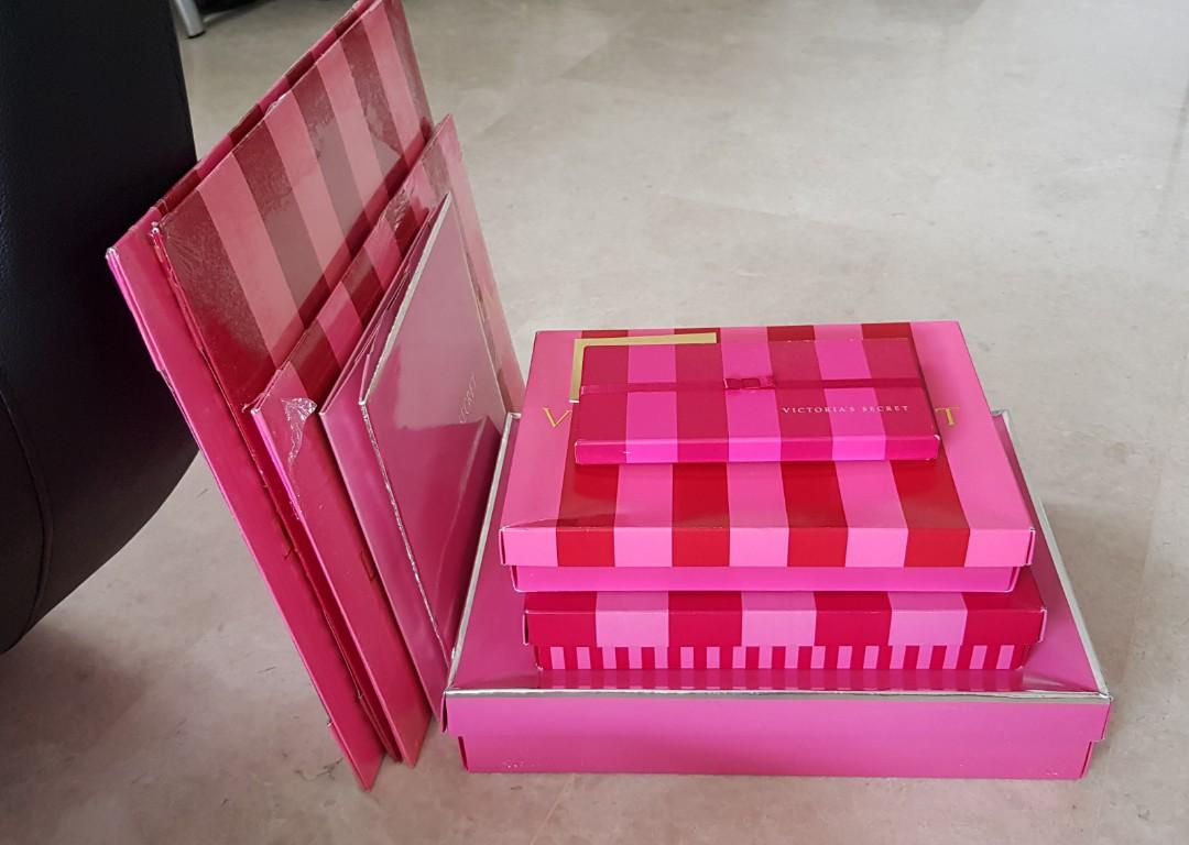 Victoria's Secret Gift Wrap Kit / VS Box, Everything Else on Carousell