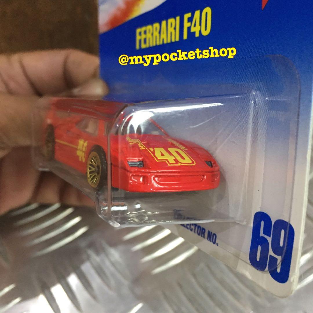Vintage Hot Wheels FERRARI F40 - Red / 1995 Hotwheels Gold Medal - Lace ...