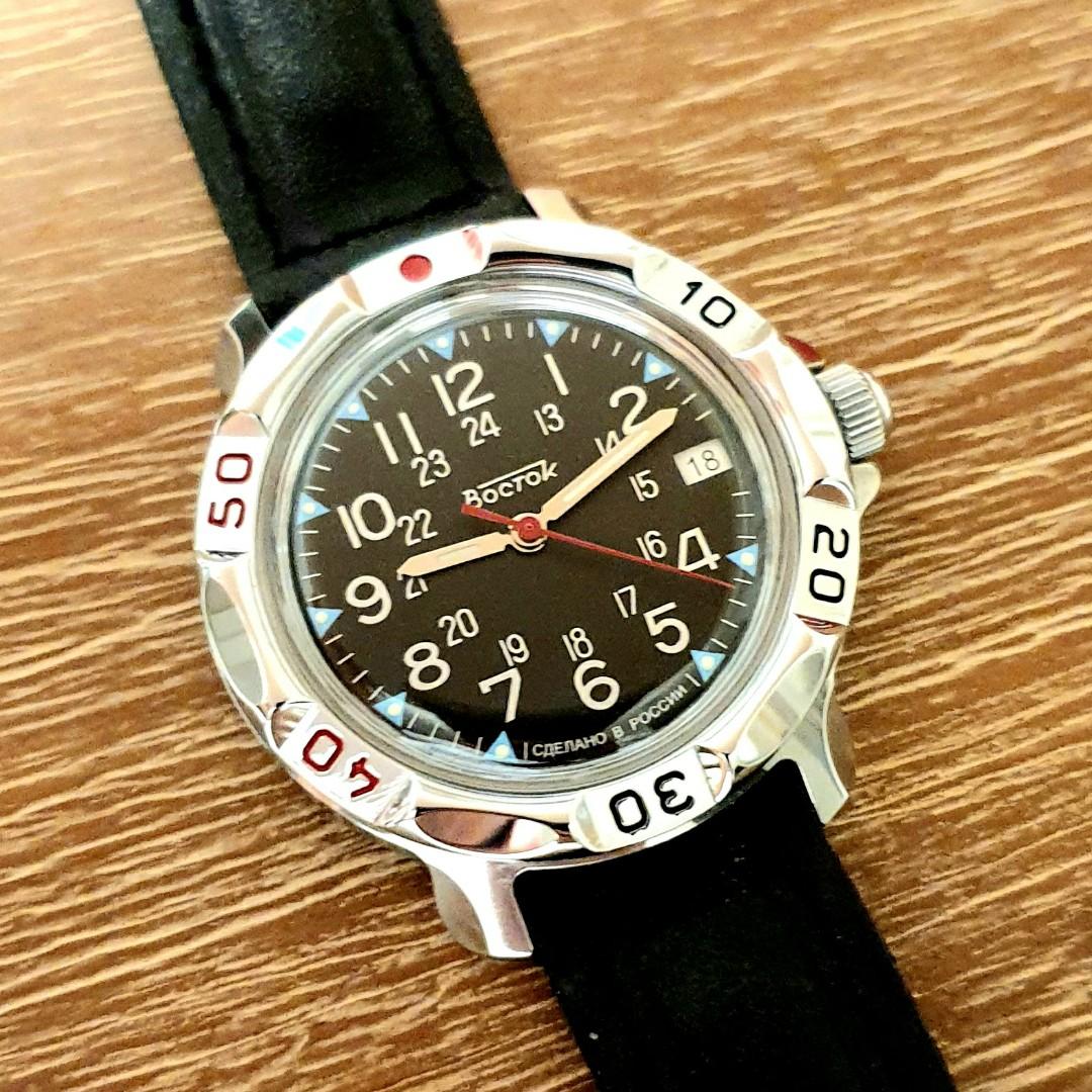 Vostok Komandirskie Field Watch, Men's Fashion, Watches & Accessories ...