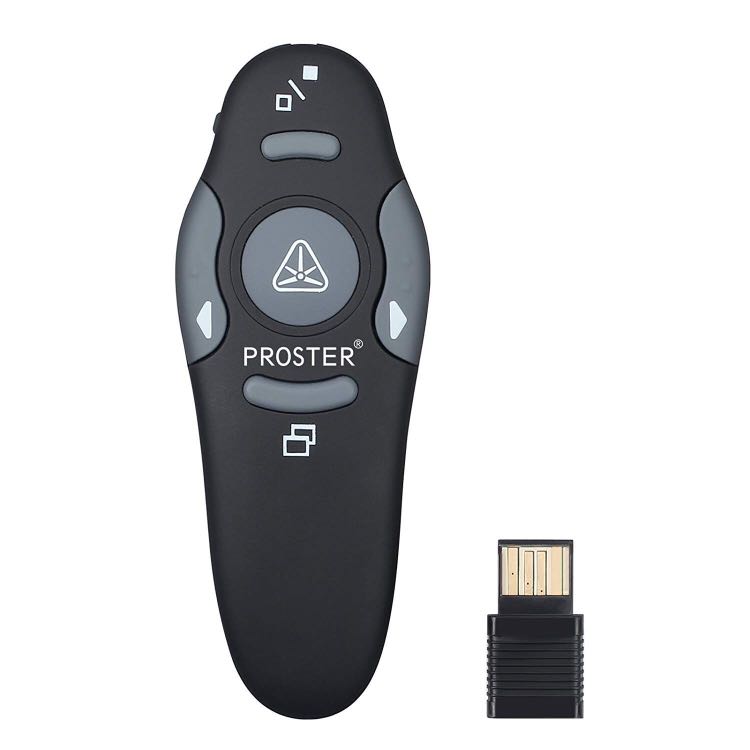 Wireless Presenter 2.4GHz Wireless USB PowerPoint PPT Presenter Remote ...