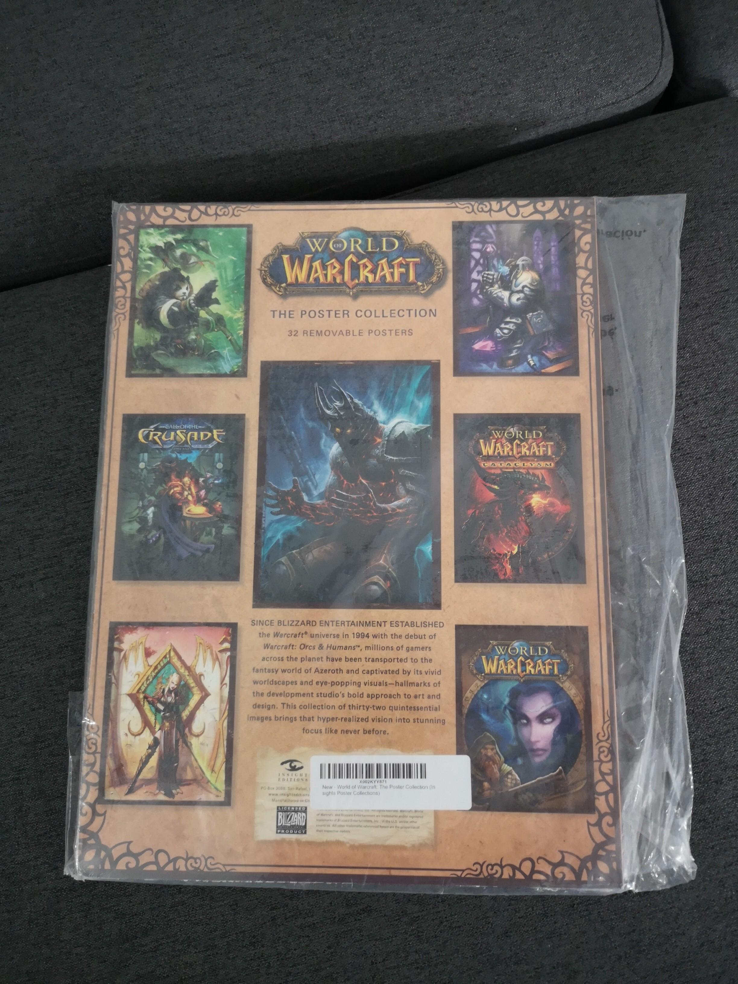 World of warcraft the poster collection, Hobbies & Toys, Stationery ...