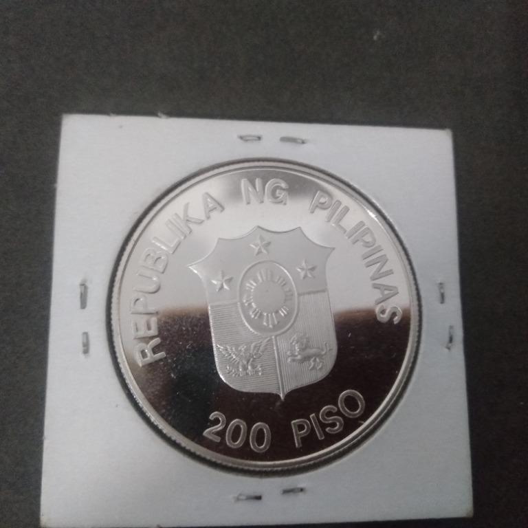 World Wildlife Fund (WWF) 200 piso silver proof coin, Hobbies & Toys ...