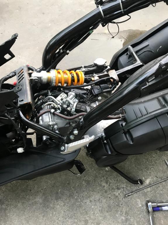 YAMAHA AEROX SHAFER Single shock convention kit, Motorcycles ...