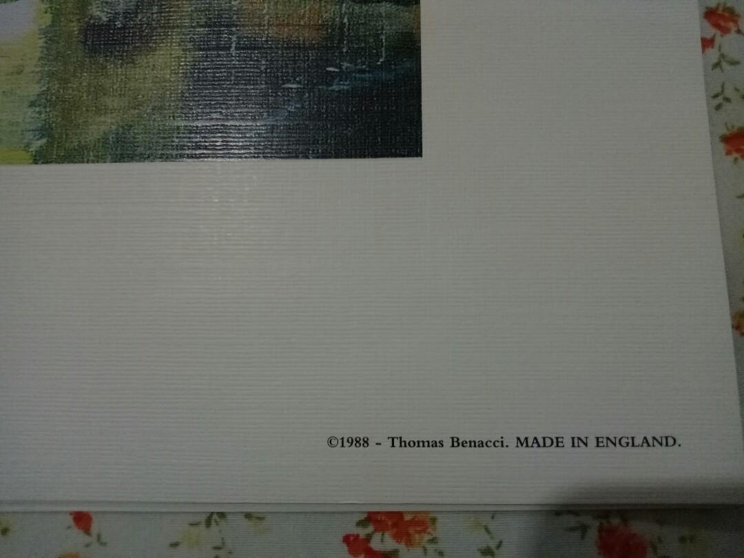 1988 Thomas Benacci London England, Hobbies & Toys, Stationery & Craft ...