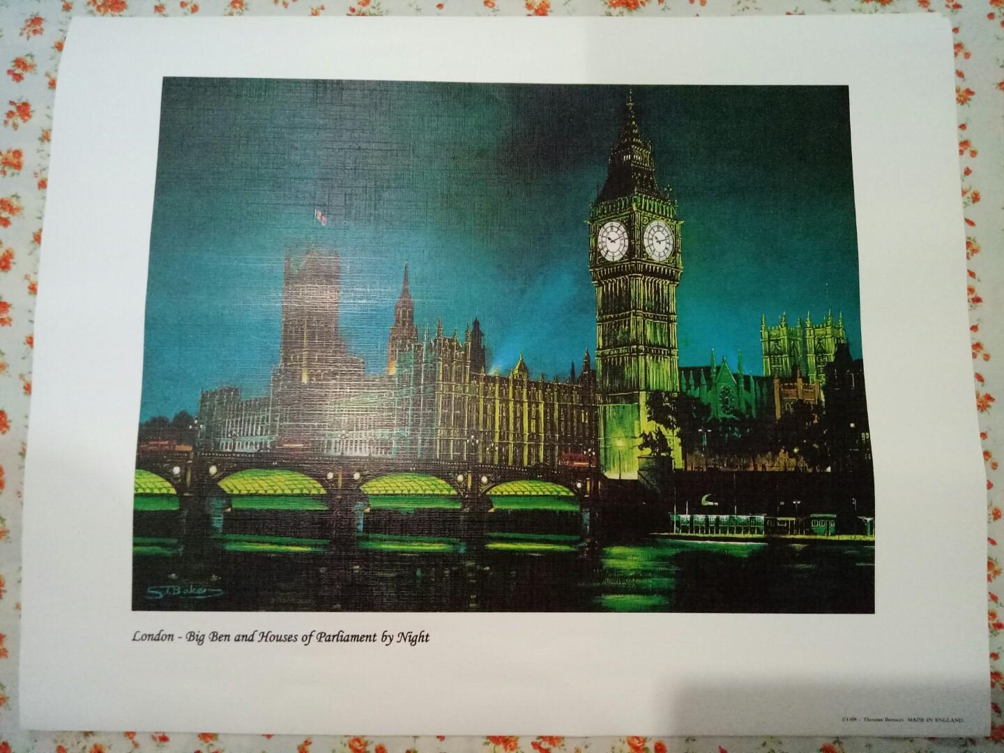 1988 Thomas Benacci London England, Hobbies & Toys, Stationery & Craft ...