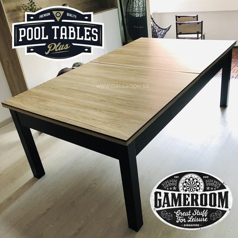 6ft Dining & Pool / Billiard Table For Home & Office, Furniture & Home ...