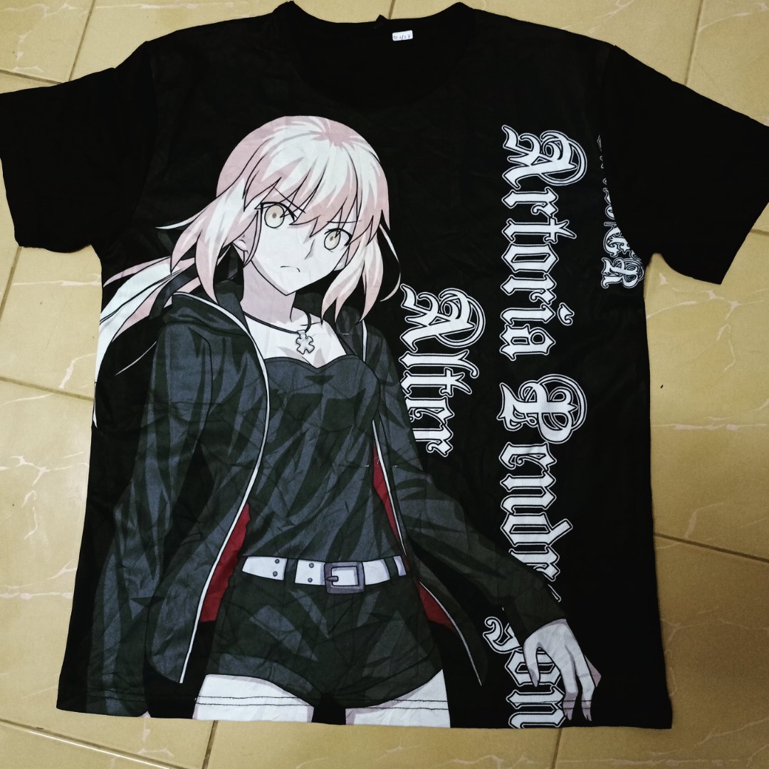 anime artoria pendragon alter, Men's Fashion, Tops & Sets, Tshirts ...