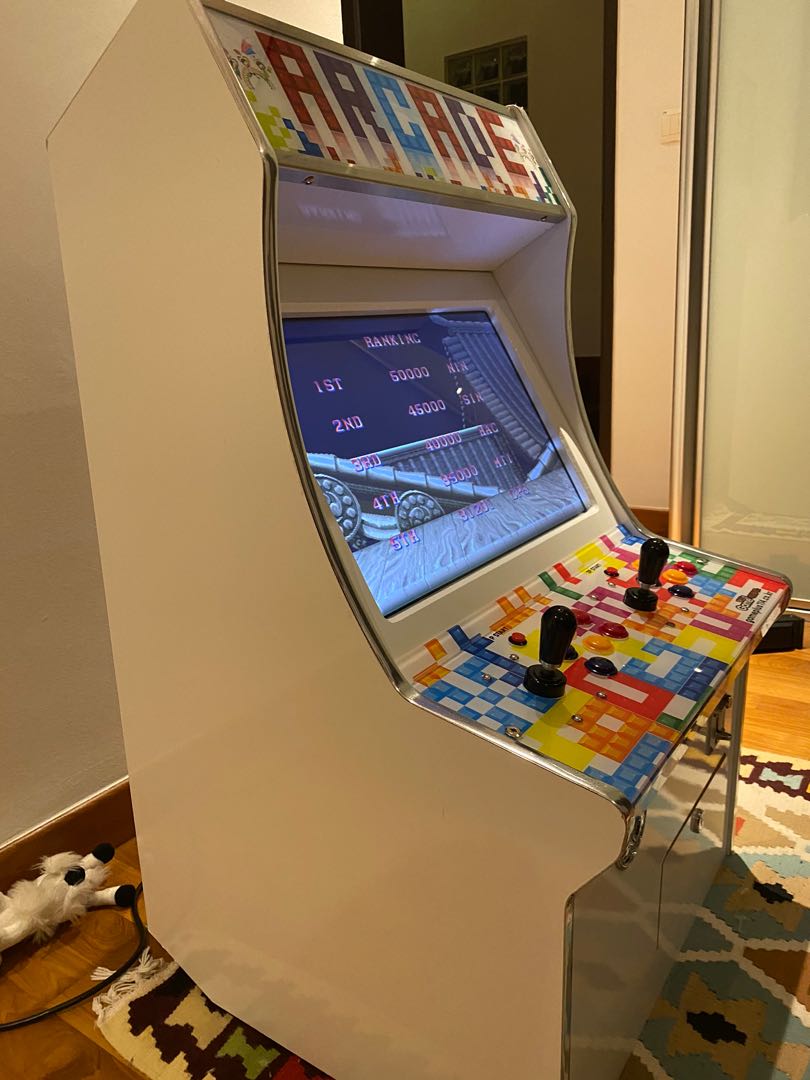 Arcade cabinet 1600 games 22inch screen, Video Gaming, Video Game ...