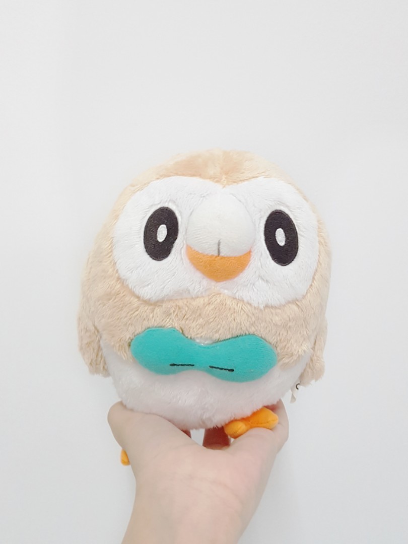 [Authentic] Pokemon: Rowlett Plush, Hobbies & Toys, Toys & Games on ...