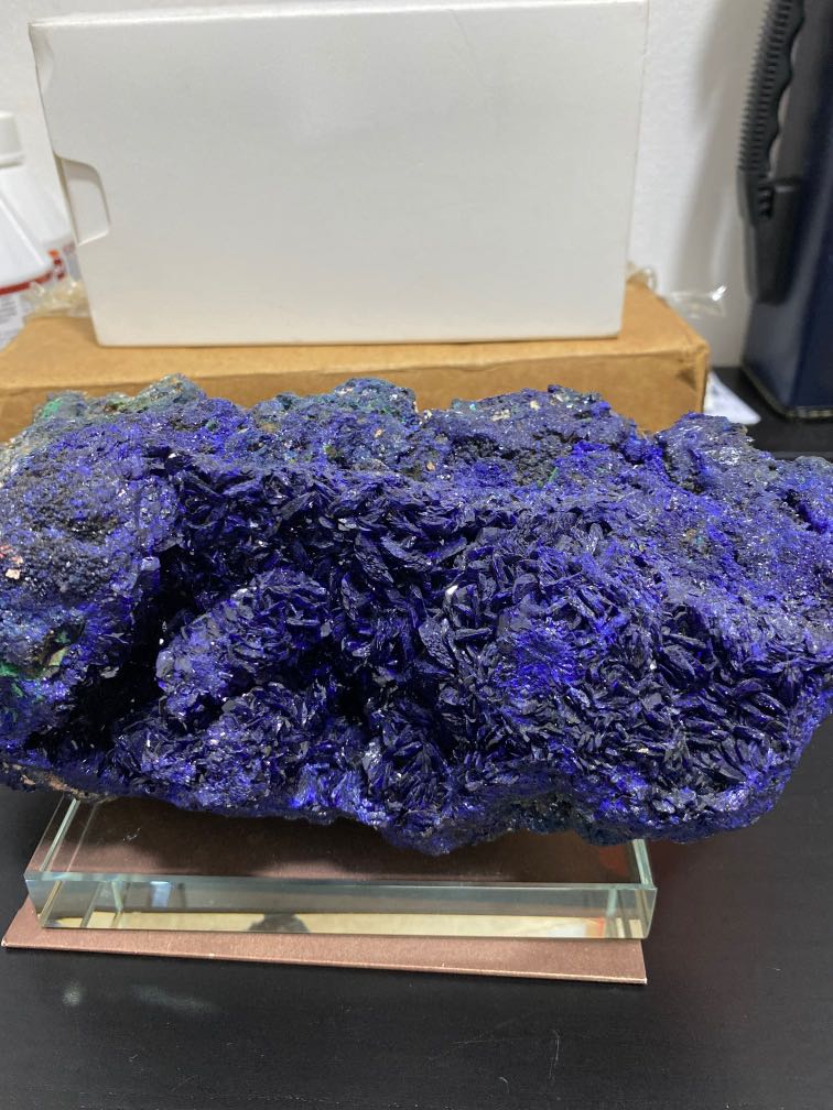 Azurite specimen., Furniture & Home Living, Home Decor, Vases ...