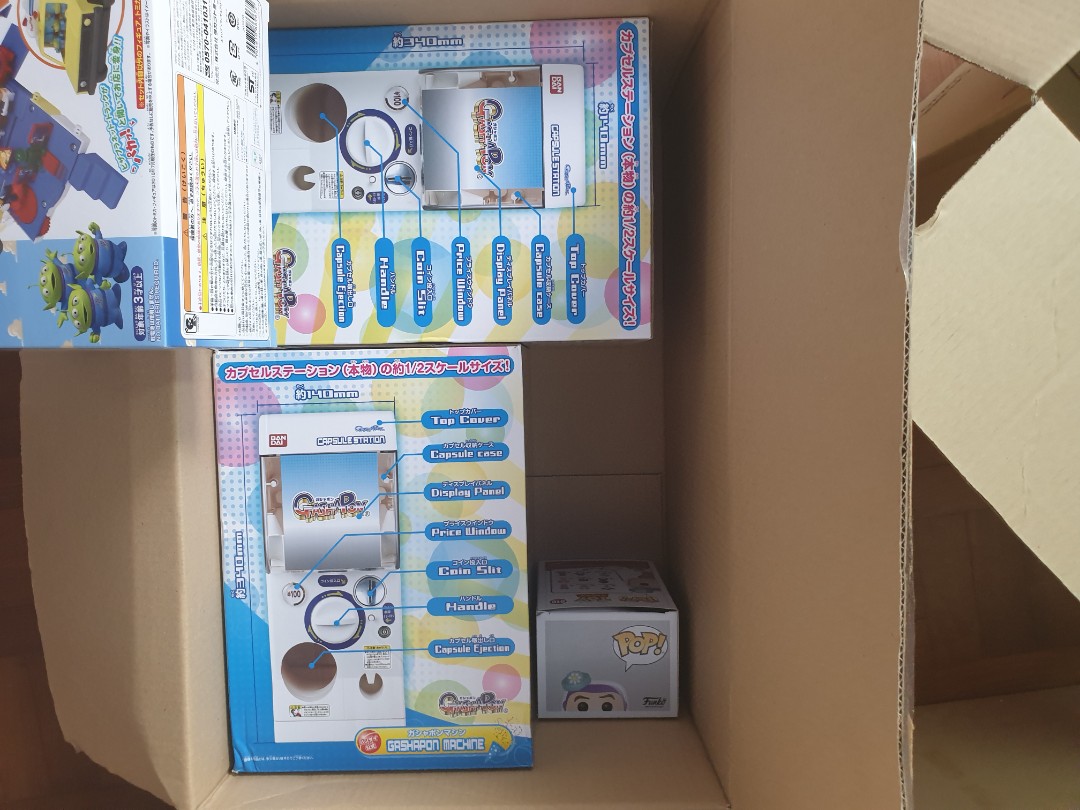 Bandai gashapon gachapon half size machine, Hobbies & Toys, Toys ...