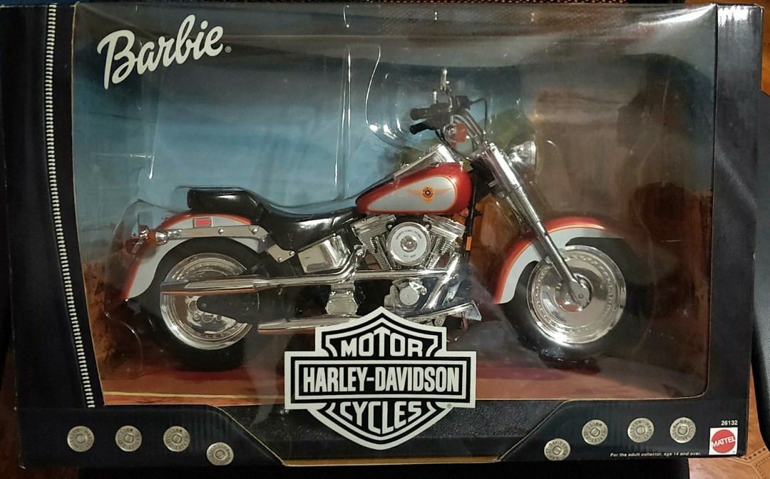 Barbie Motor Harley Davidson Cycles and Barbie dolls collection edition ...