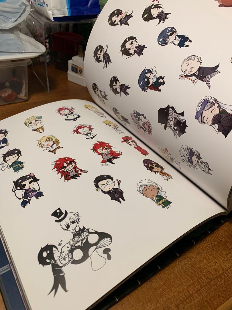 Black Butler Artbook - First Edition, Hobbies & Toys, Memorabilia ...