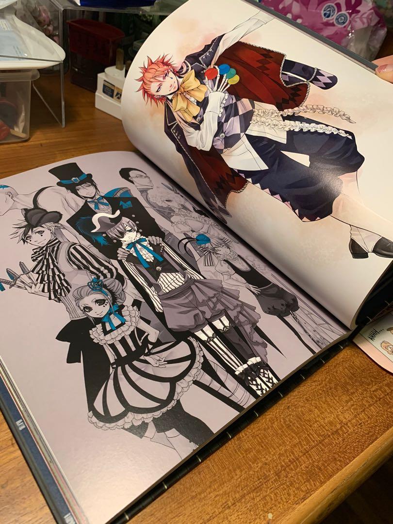 Black Butler Artbook - First Edition, Hobbies & Toys, Memorabilia ...