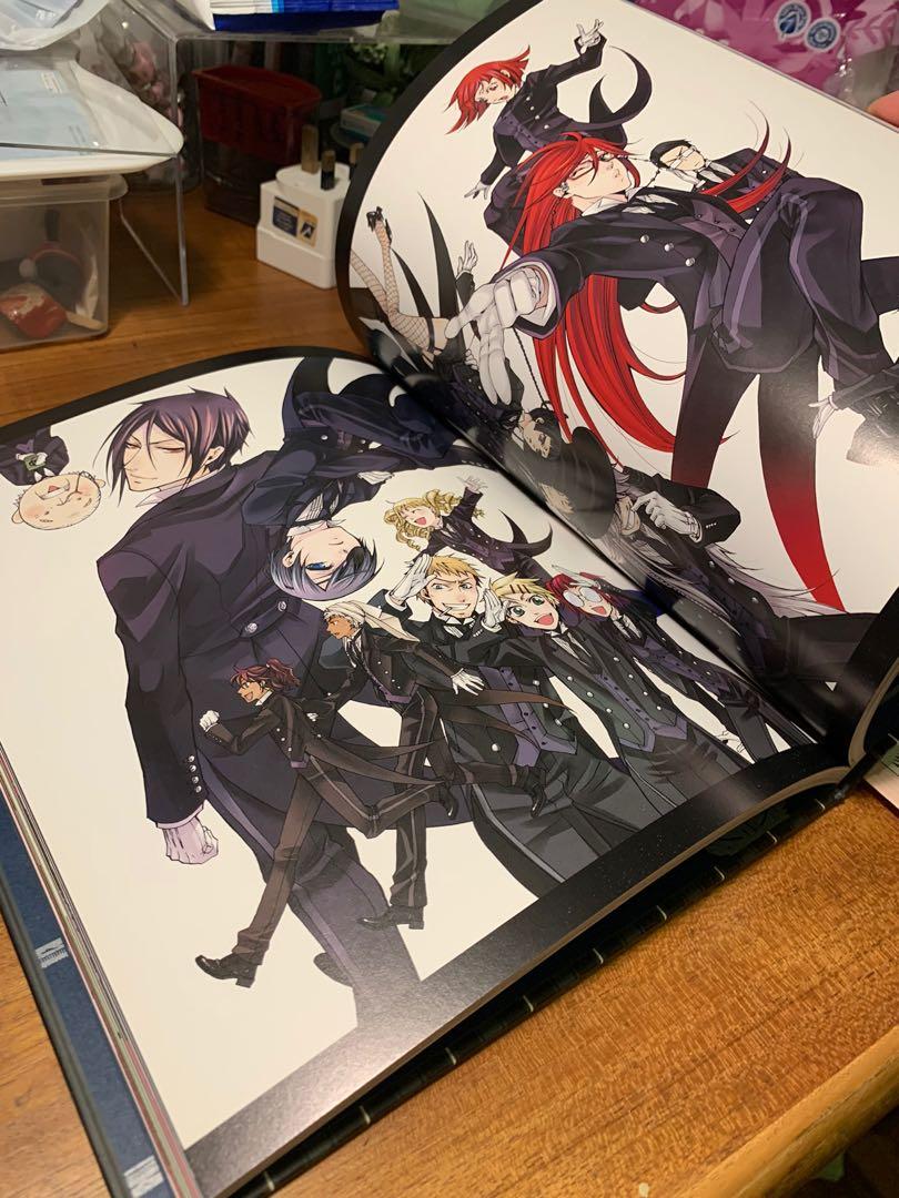 Black Butler Artbook - First Edition, Hobbies & Toys, Memorabilia ...