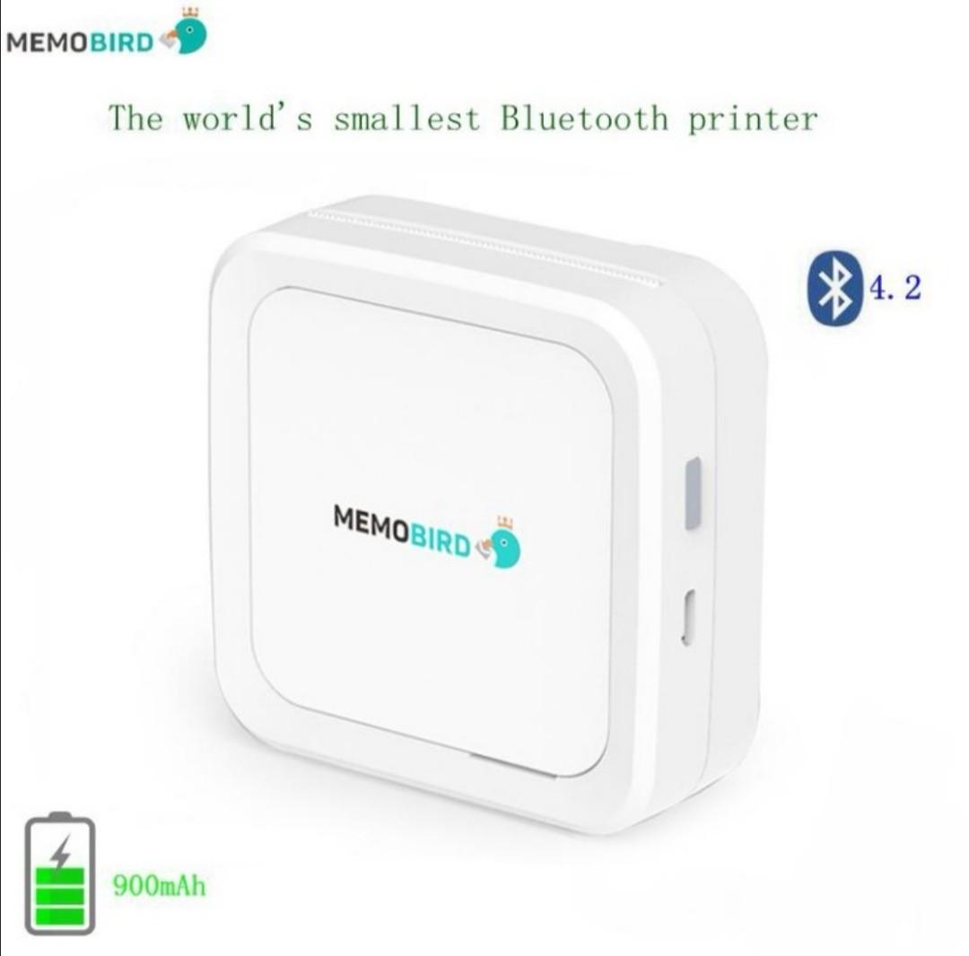 BNIB no ink required world's smallest light weight wireless portable ...