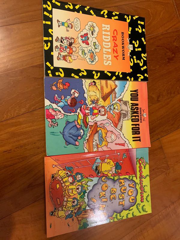 Bookworm club riddles and joke book, Hobbies & Toys, Books & Magazines ...
