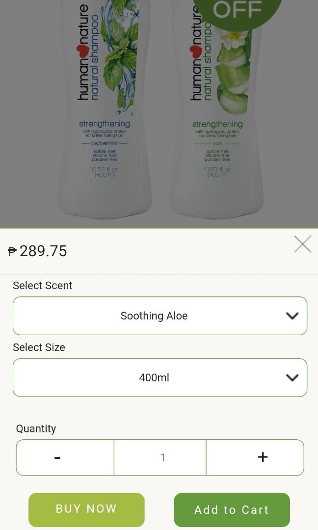 BRAND NEW---Human Heart Nature Shampoo and Conditioner set!, Beauty ...