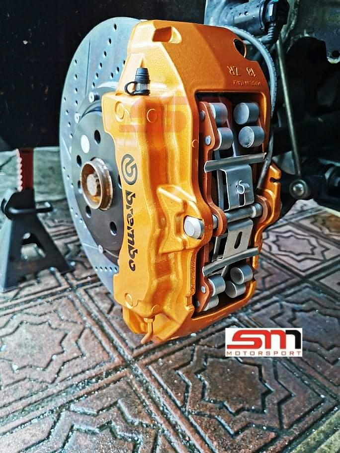 Brembo 18Z 6Pot 355mm Original Fully Recon Brake Kit Set, Auto ...