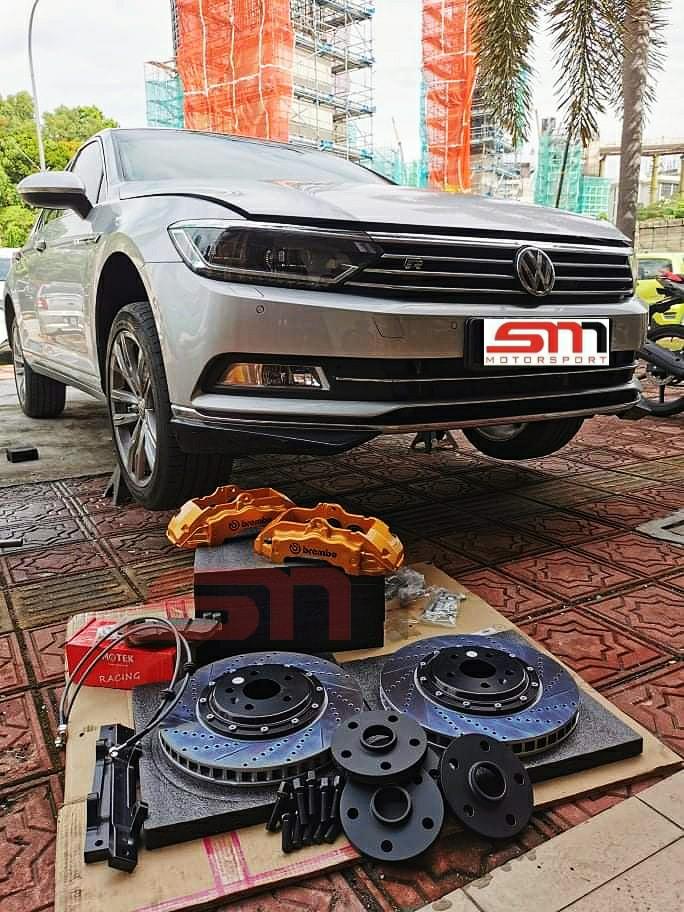 Brembo 18Z 6Pot 355mm Original Fully Recon Brake Kit Set, Auto ...