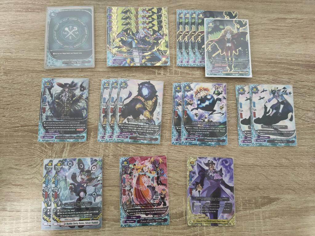 Buddyfight Magic World Shadow Shade deck, Hobbies & Toys, Toys & Games ...