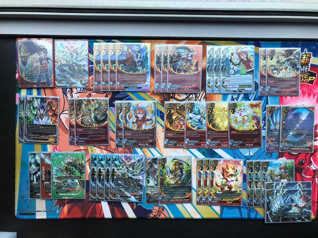 Buddyfight Ultimate Garga Deck Dragon World, Hobbies & Toys, Toys ...