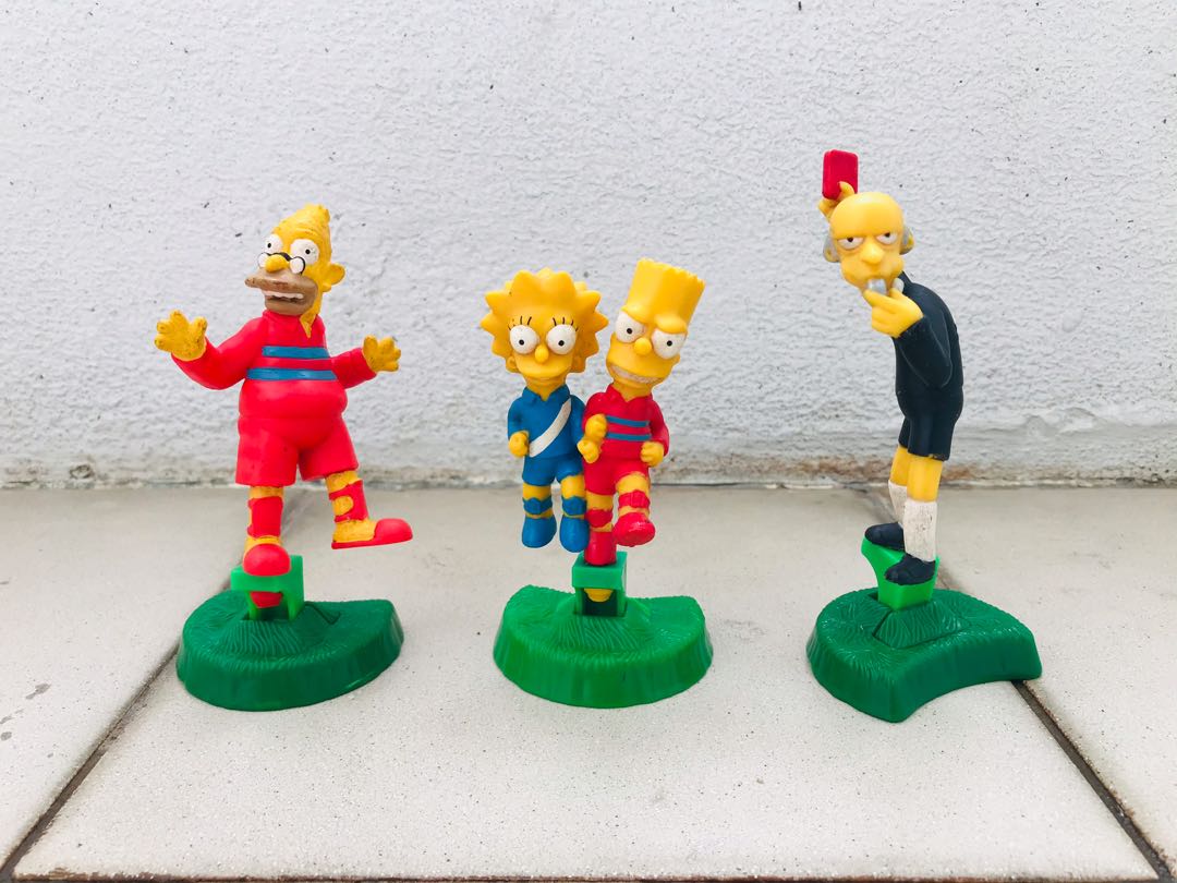 Burger King Simpsons, Hobbies & Toys, Toys & Games on Carousell