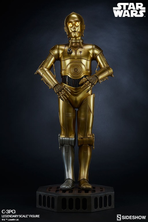 Star Wars C-3PO Legendary Scale™ Figure by Sideshow Collectibles (Not ...