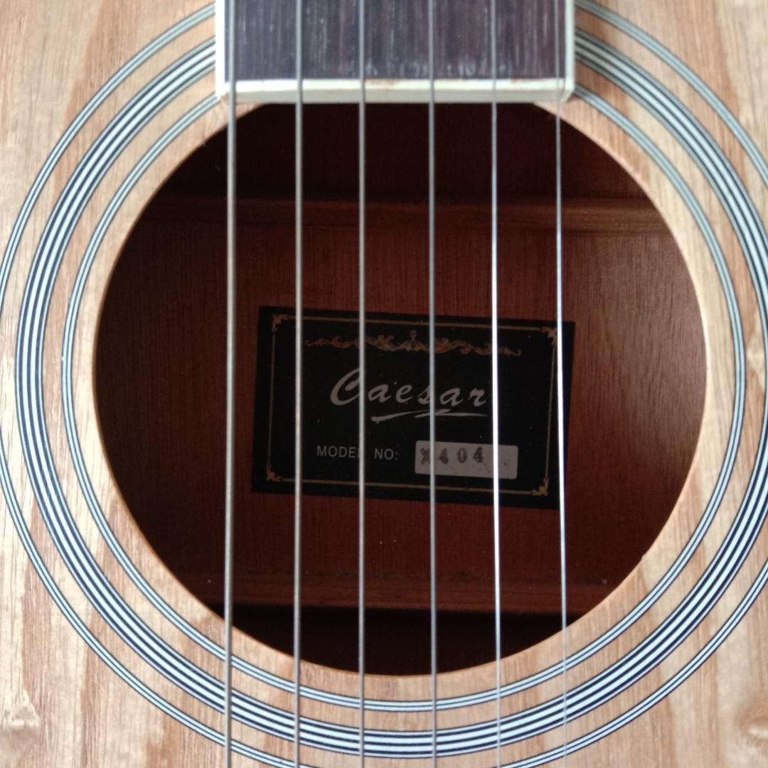 Caesar Matt finish Guitar x404, Hobbies & Toys, Music & Media, Musical ...