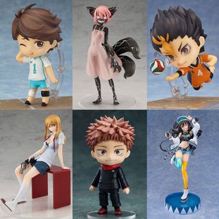 Dolphin Wave Kiri Izumi: White Bunny Minami Kurose: Black Nendoroid ...