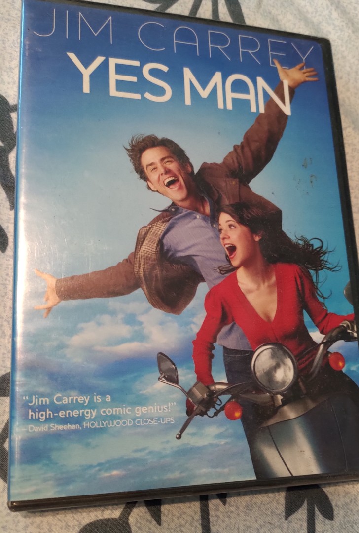 Code 1 DVD Yes Man (Jim Carrey), Hobbies & Toys, Music & Media, CDs ...