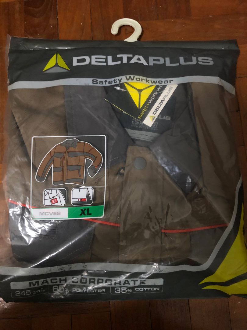 Delta plus safety work wear MCVES jacket, Men's Fashion, Coats, Jackets ...