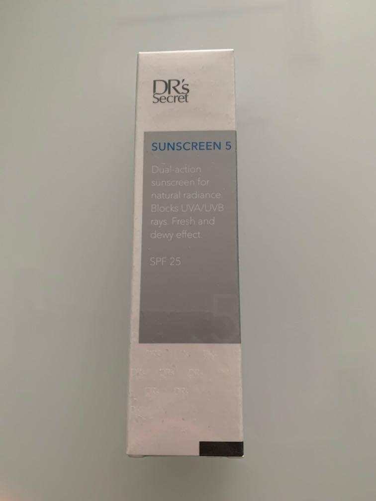 Dr secret sunscreen 5, Beauty & Personal Care, Face, Face Care on Carousell